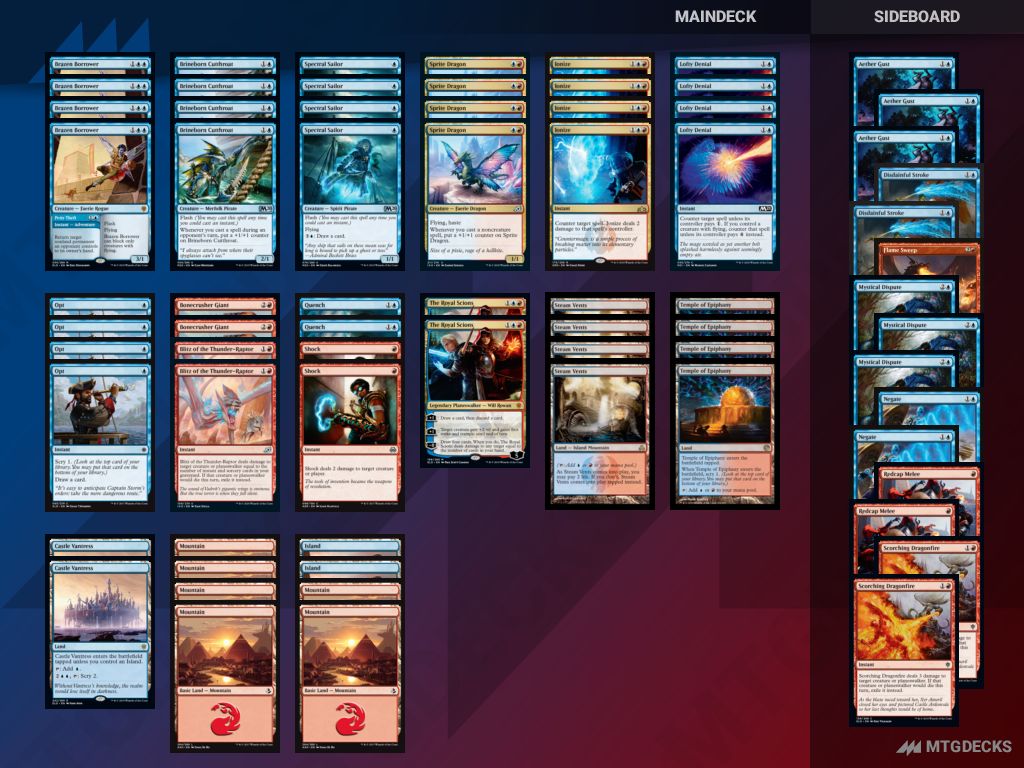 MTG Core Set 2021 Standard Izzet Flash top decks • MTG DECKS