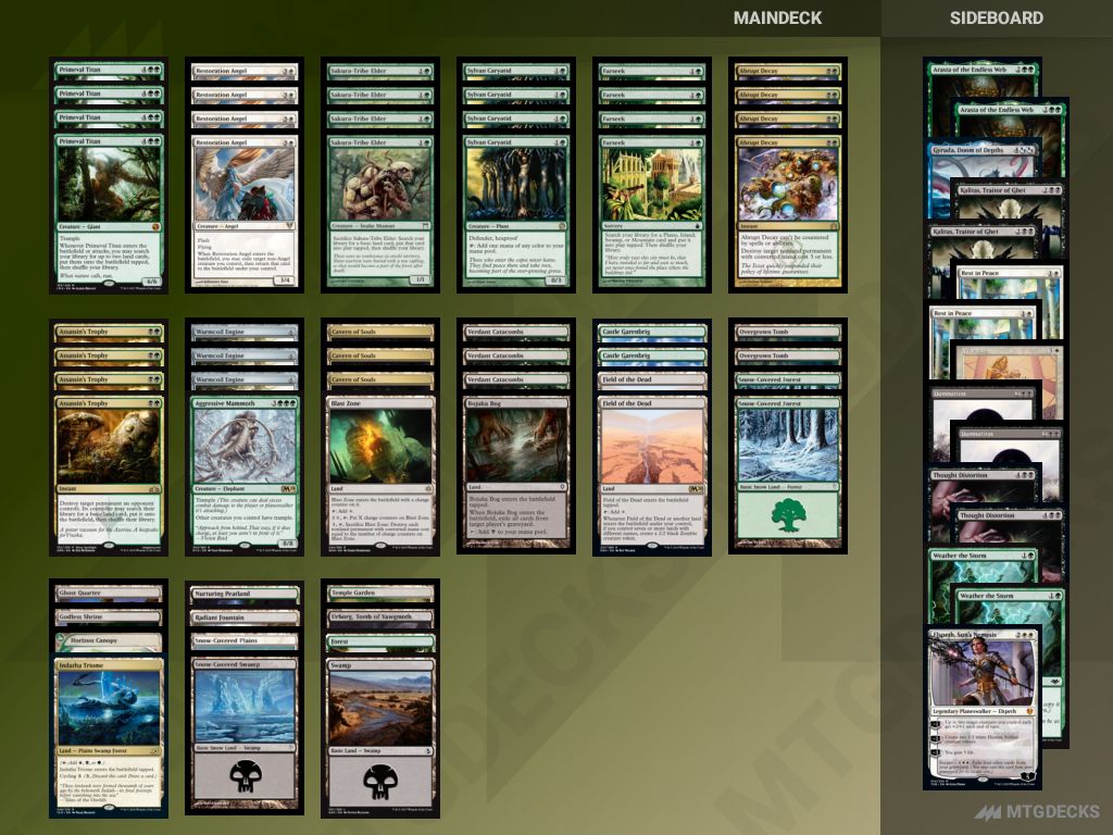 Modern Gyruda Combo deck by Miyashiro Tomoyuki • MTG DECKS
