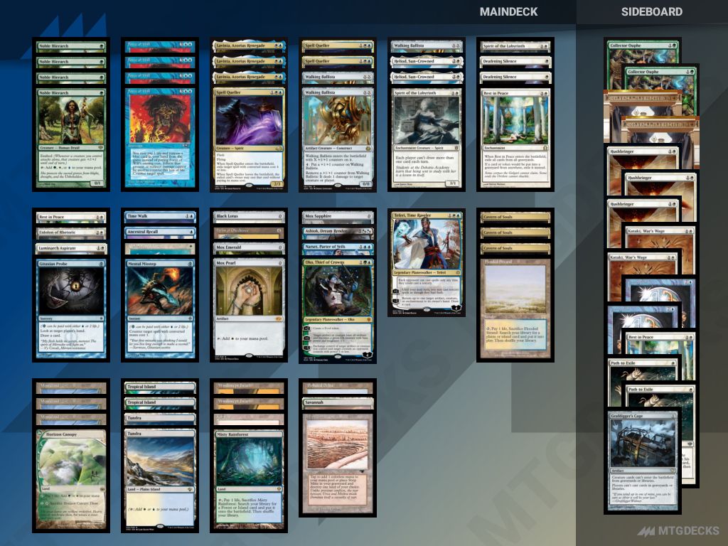 MTG Vintage (pre MH2) Bant Spirits Control top decks • MTG DECKS