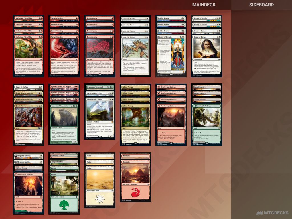 MTG Zendikar Rising Historic Transmogrify top decks • MTG DECKS