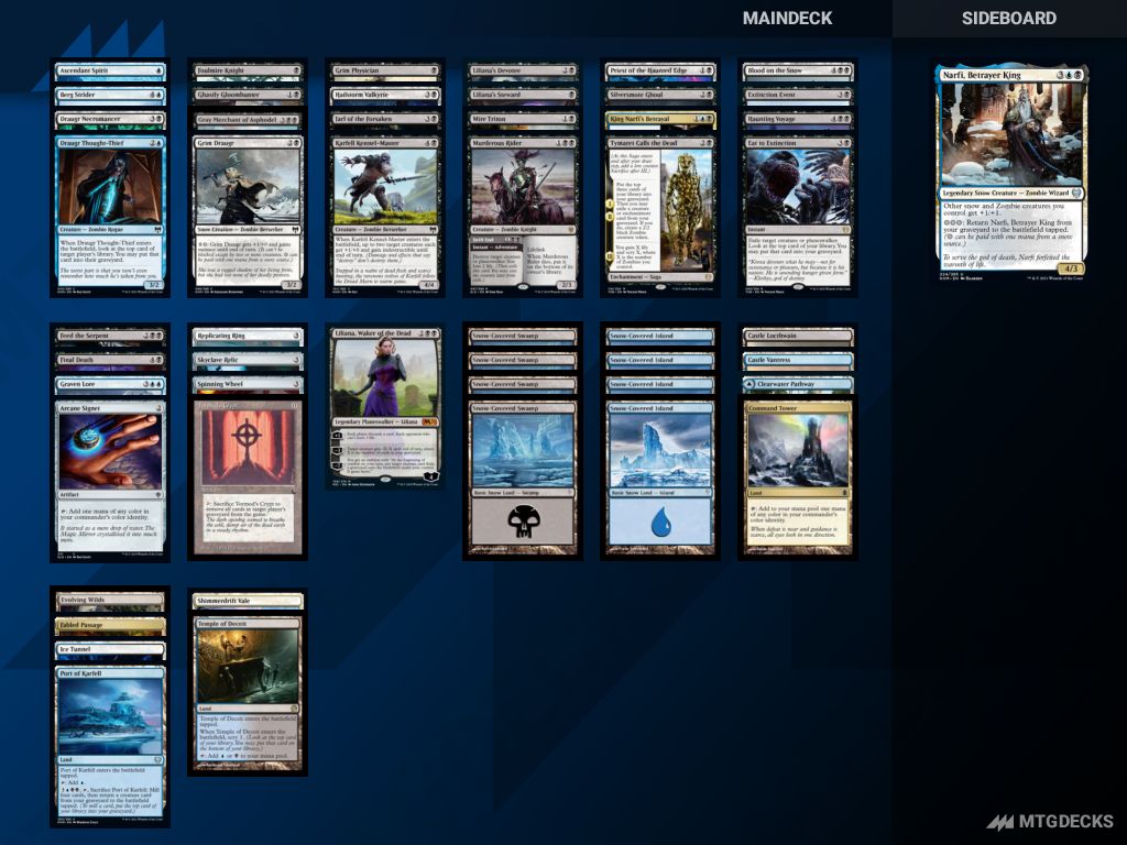 Brawl Narfi deck by Ichthus00 • MTG DECKS
