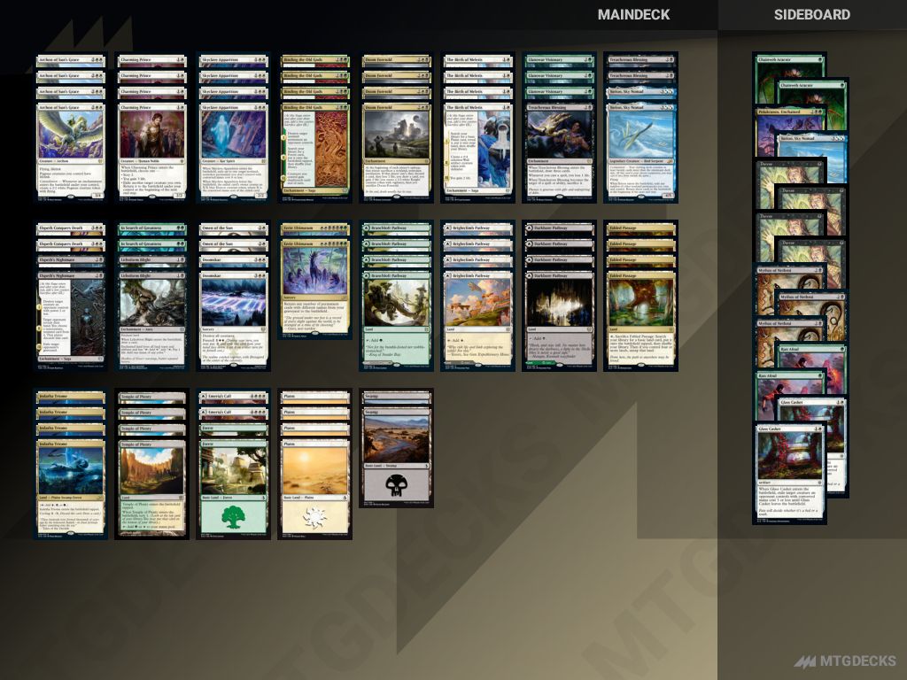 Arena Standard Abzan Doom Foretold deck by Jonathan Ledy • MTG DECKS