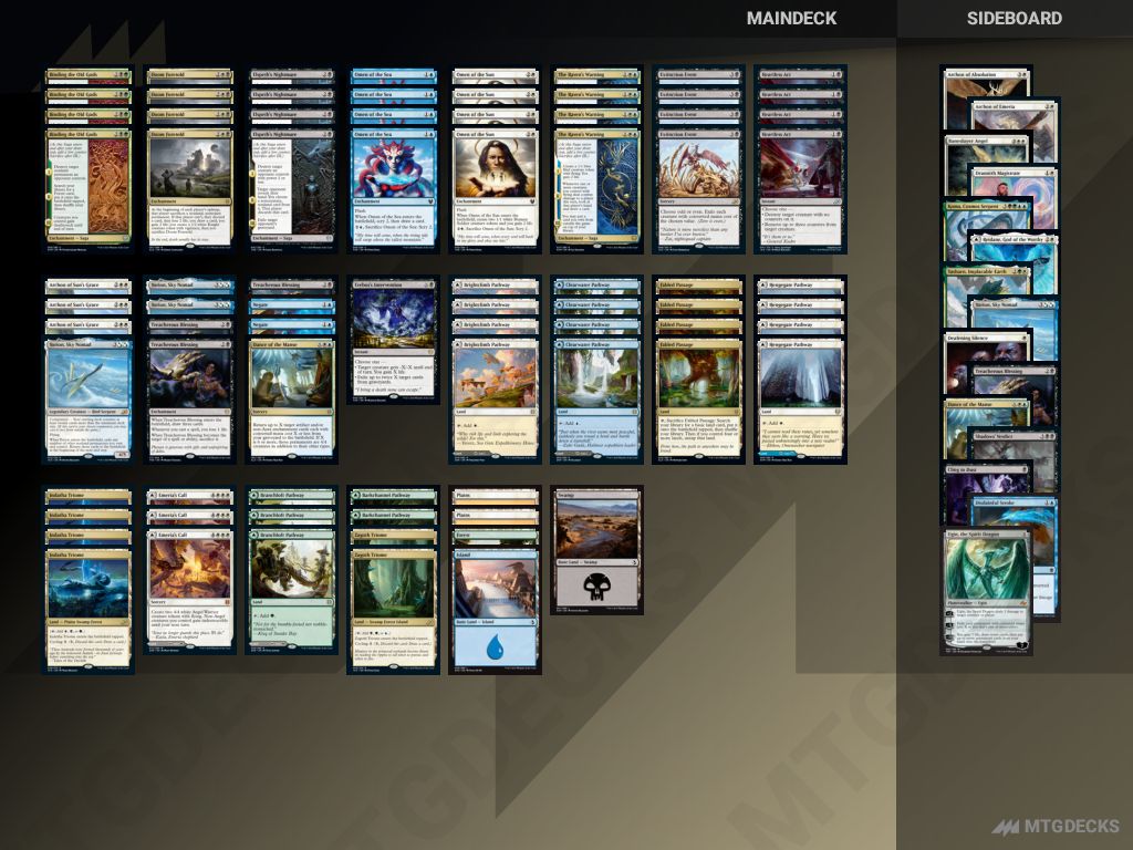 Arena Standard Four-color Doom Foretold deck by Samuel Brousseau • MTG ...