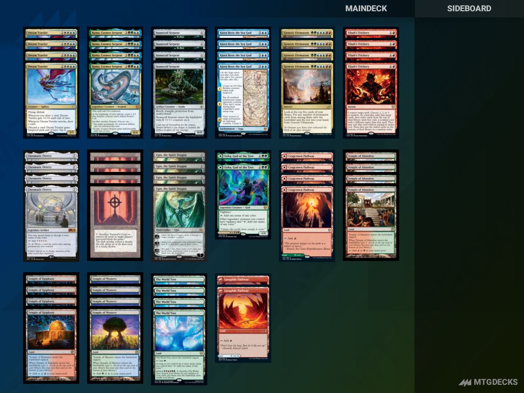 Arena Standard Four-color Combo deck by Herman Cosie • MTG DECKS