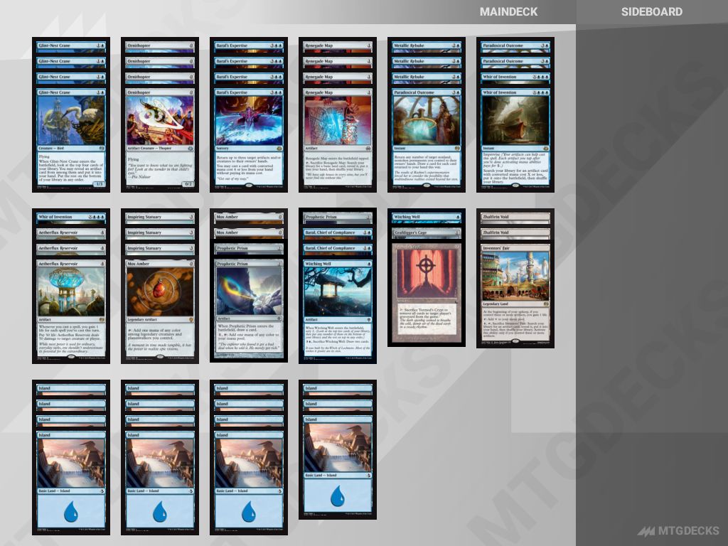 Historic Mono Blue Storm deck by Lord_Priapus • MTG DECKS