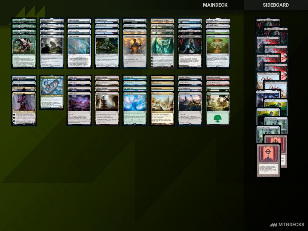 MTG Standard 4 Color Counters top decks • MTG DECKS