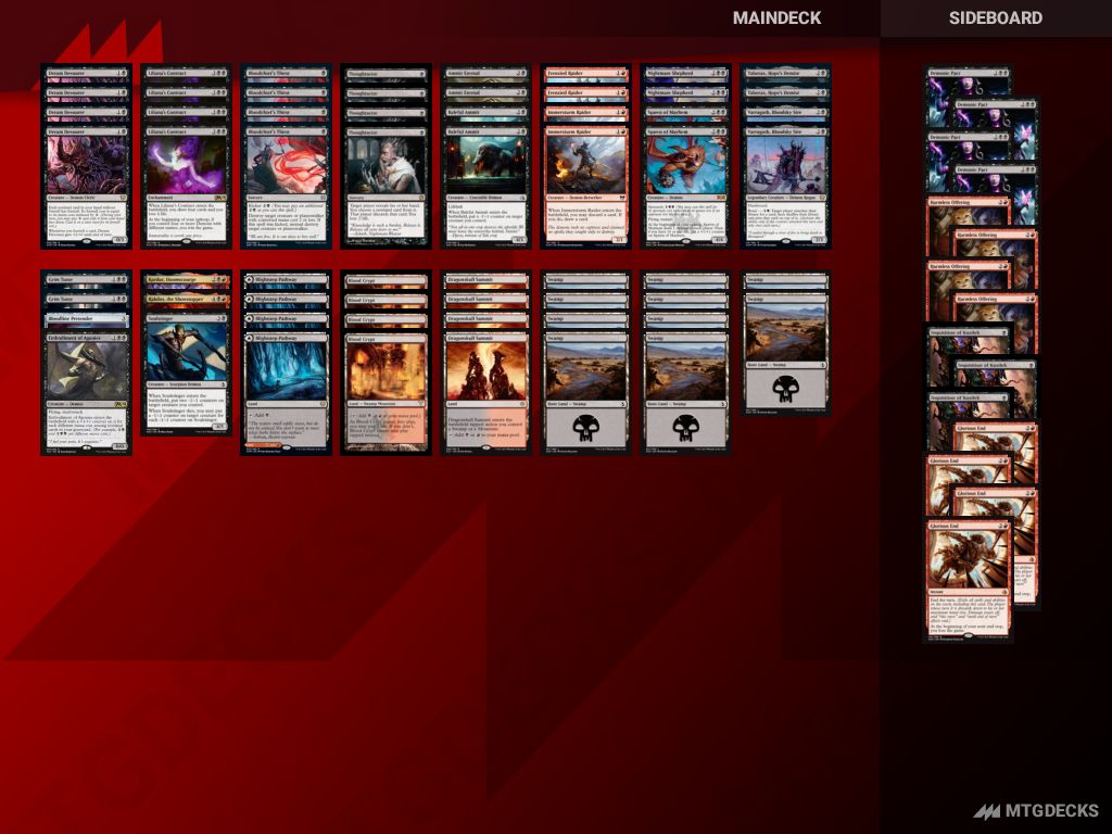 MTG Historic Demons top decks • MTG DECKS