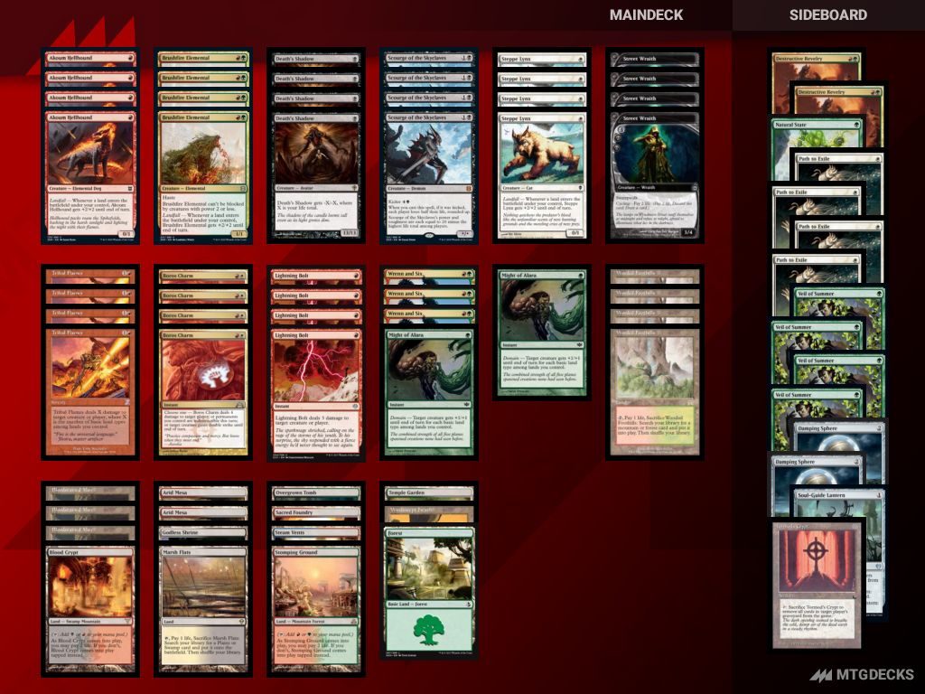 Modern Zoo deck by martsjo • MTG DECKS