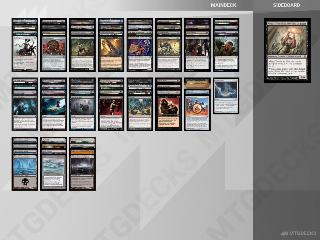 Commander Maga and his fellow traitors deck by aragonjohn7 • MTG DECKS