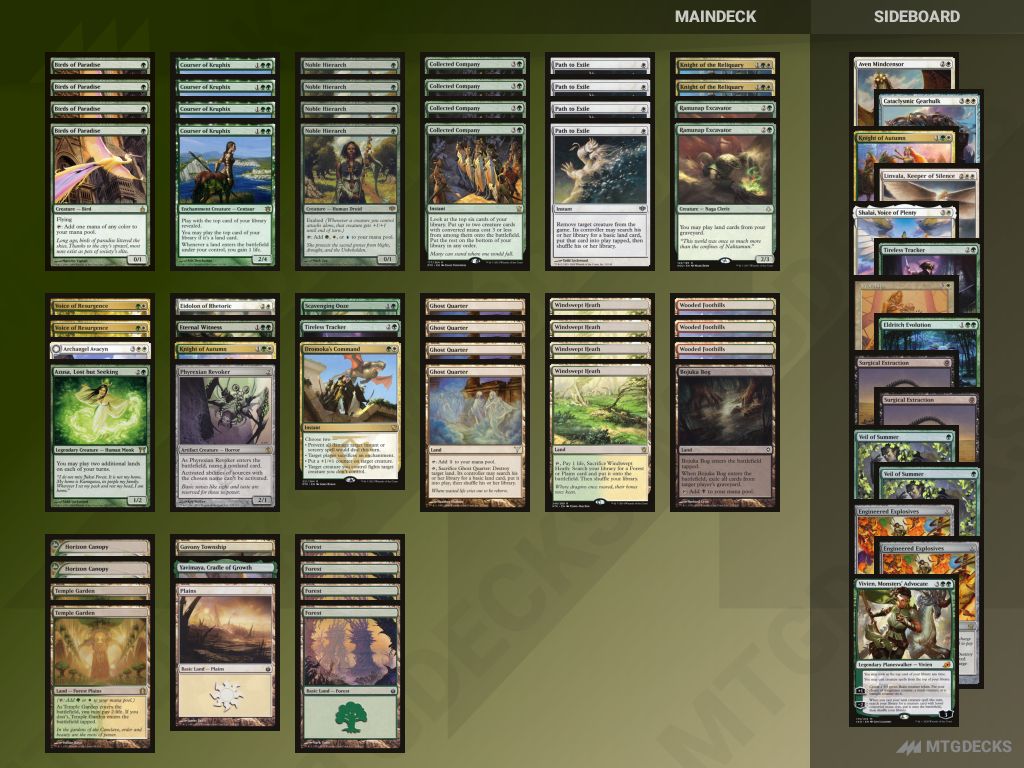 Modern Selesnya Lands deck by Ruizthebeast • MTG DECKS