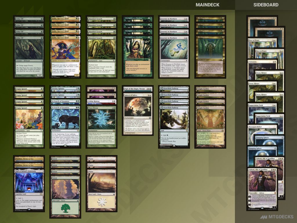 Modern The god song deck by Gandalf_the_Magician • MTG DECKS