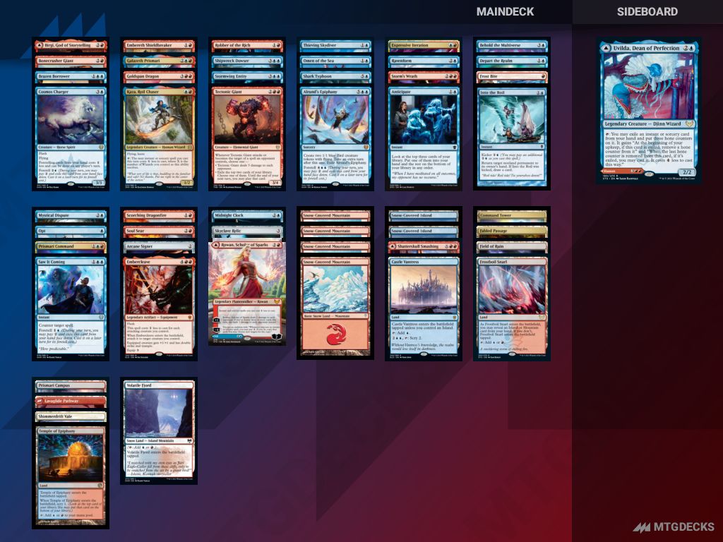 Brawl Nassari Standard Prismari Brawl deck by Mr.PistoPlays • MTG DECKS