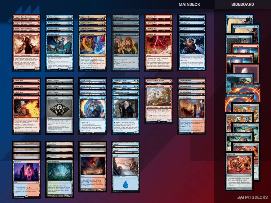 Modern UR Control deck by Ogasawara Tomoaki • MTG DECKS