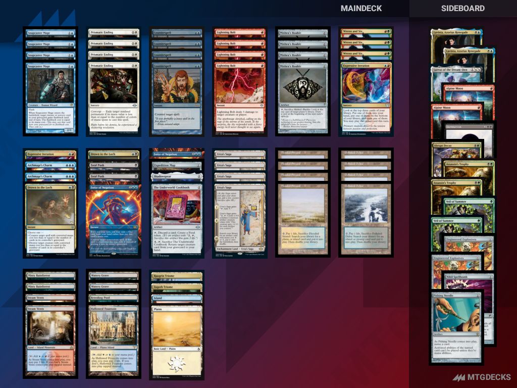 Modern Modern - Cute Bunny 5c Saga deck by manacymbal • MTG DECKS