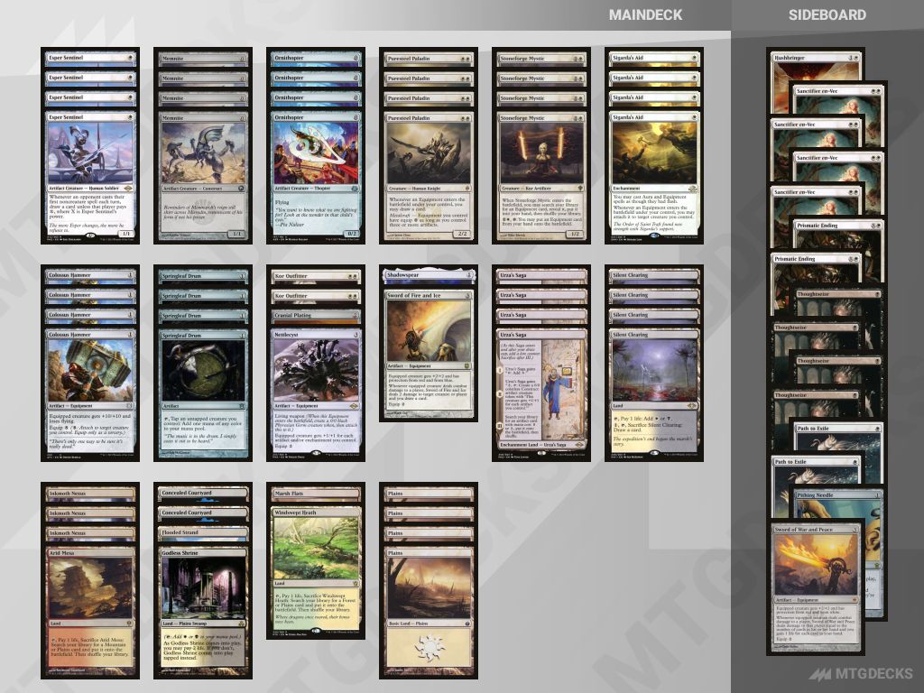 Modern Orzhov Hammer deck by Tim Hatch • MTG DECKS