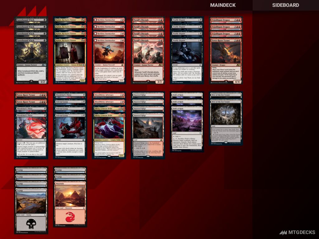 Arena Alchemy Haste deck by Roma • MTG DECKS
