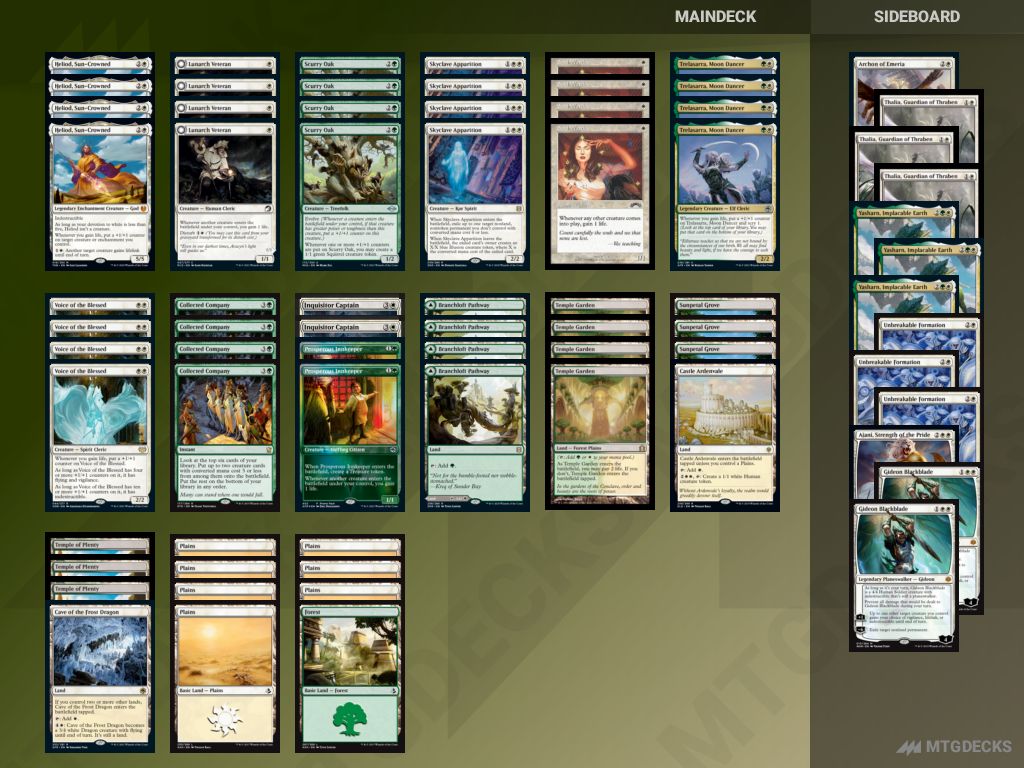 Alchemy Historic Selesnya Heliod Combo by Seker – #59 deck by Anonymous ...