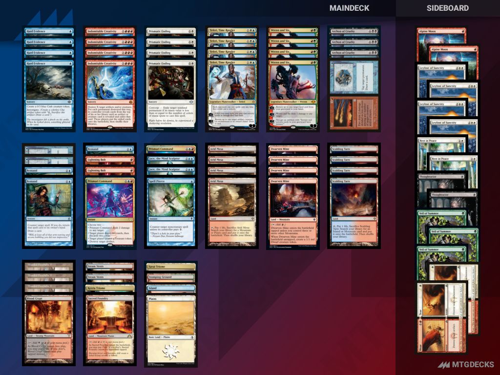 Modern 4 Color Creativity deck by SpiderSpace • MTG DECKS
