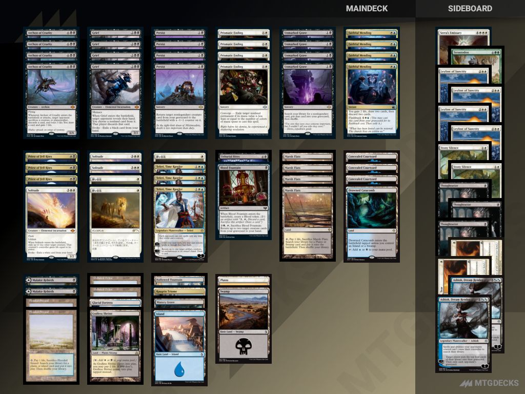 Modern Reanimate deck by Kawakami Hiroshi • MTG DECKS