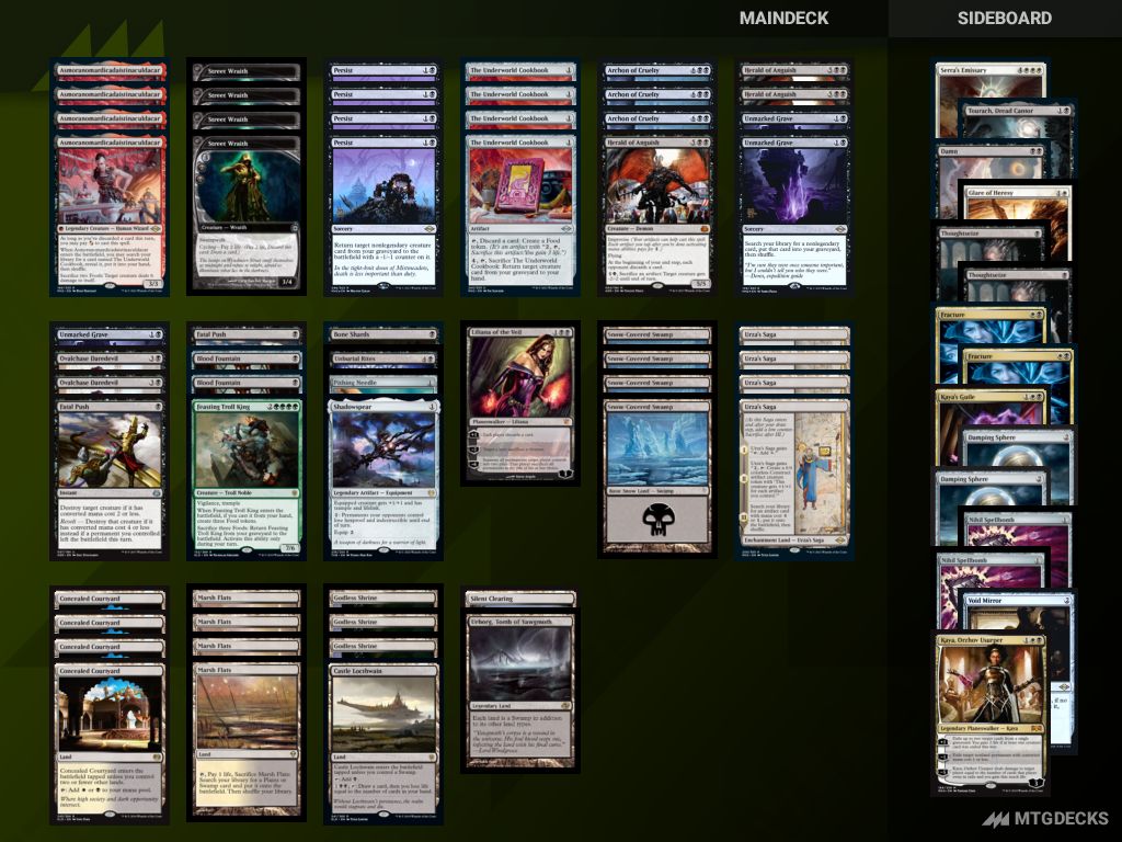 Modern Reanimate deck by Watanabe Koga • MTG DECKS