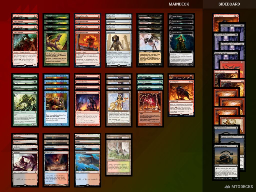 Legacy Four-color Aggro deck by Joe Dyer • MTG DECKS