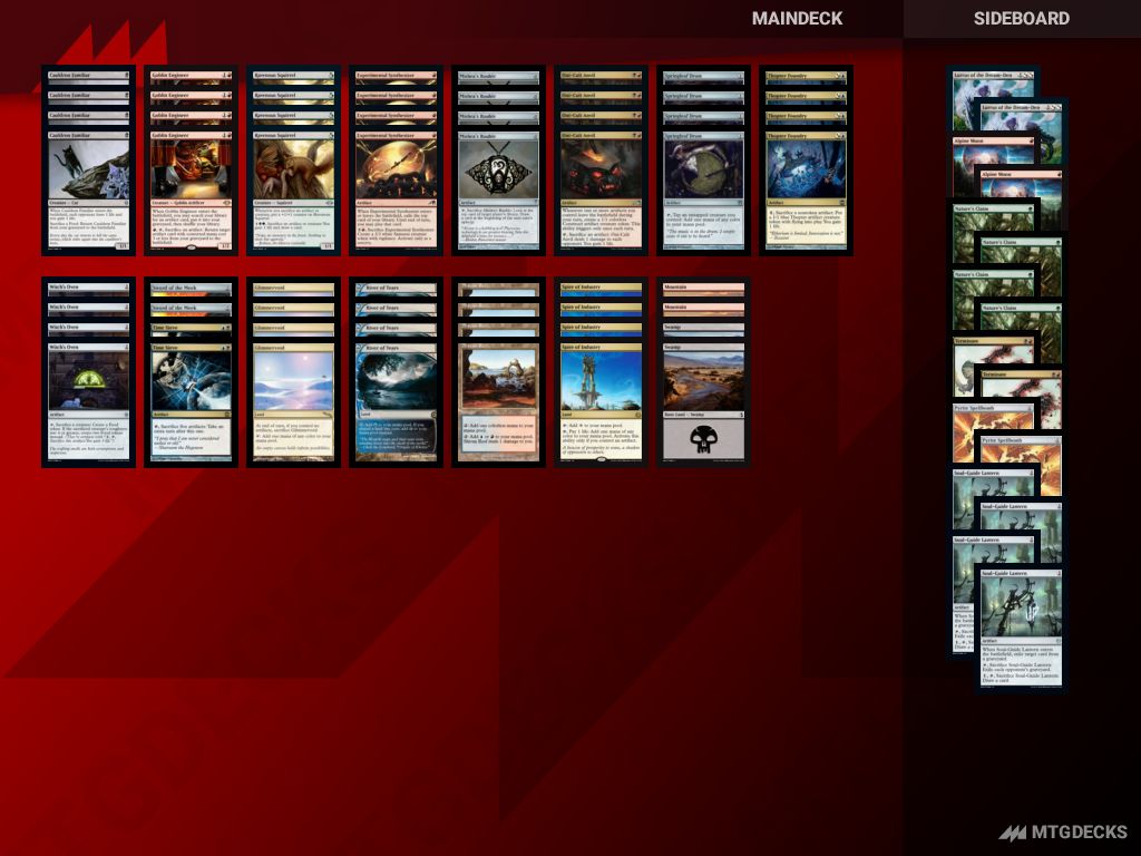 MTG Modern Thopter Control - 650 top decks • MTG DECKS