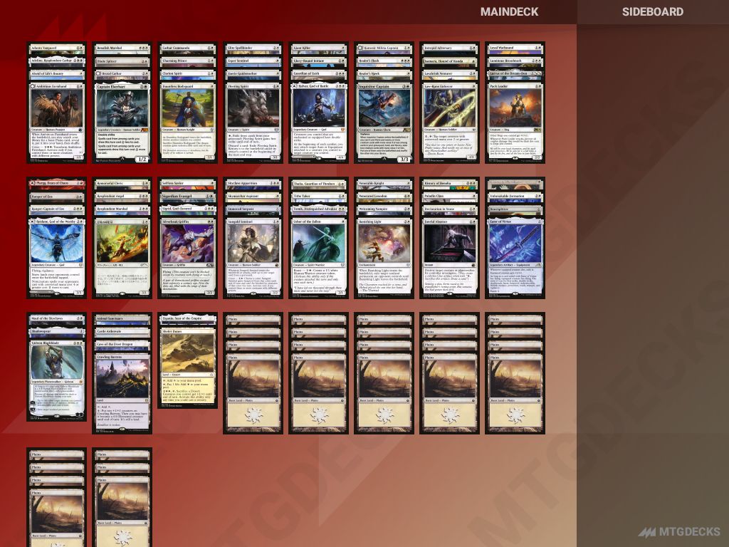 Commander Gladiator (NEO) - White Weenie deck by benjamin_wheeler • MTG ...