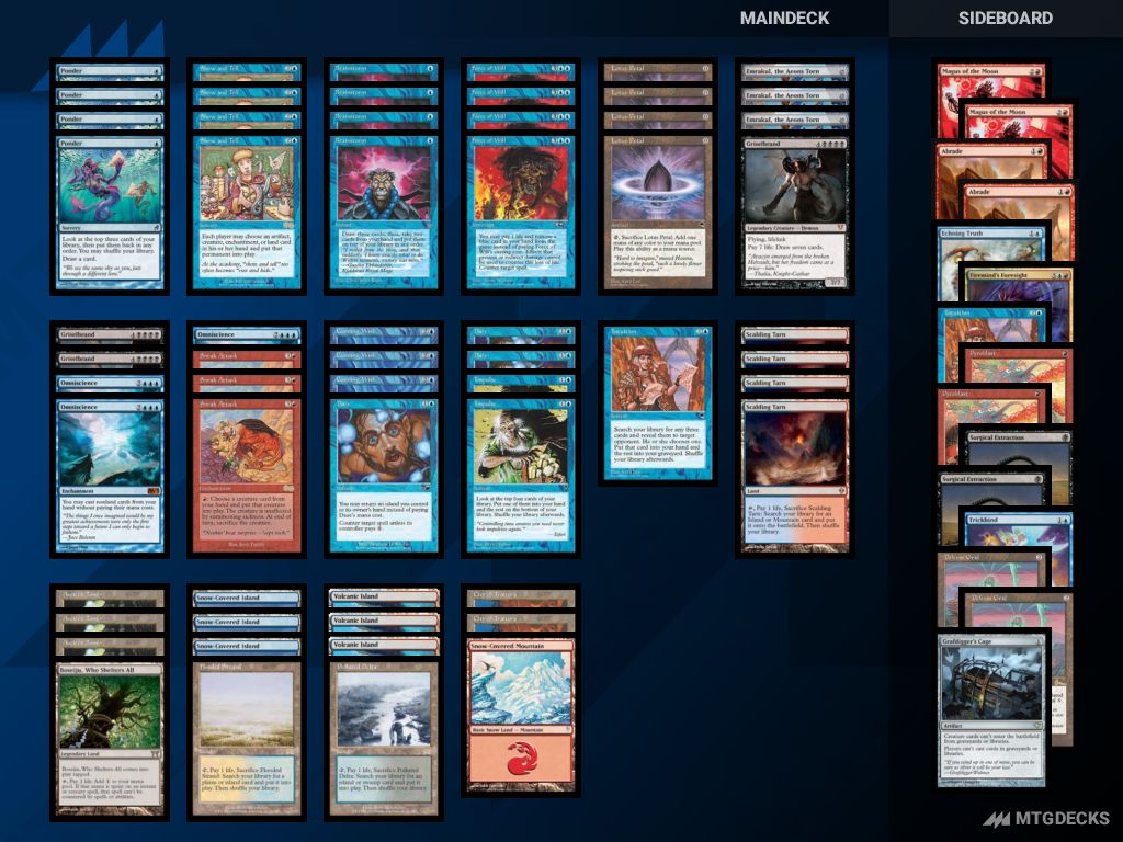 Legacy Sneak Attack deck by snoopy-magic • MTG DECKS