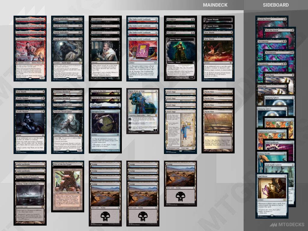 Modern Asmo Saga dispute v3 deck by mrbodingles • MTG DECKS