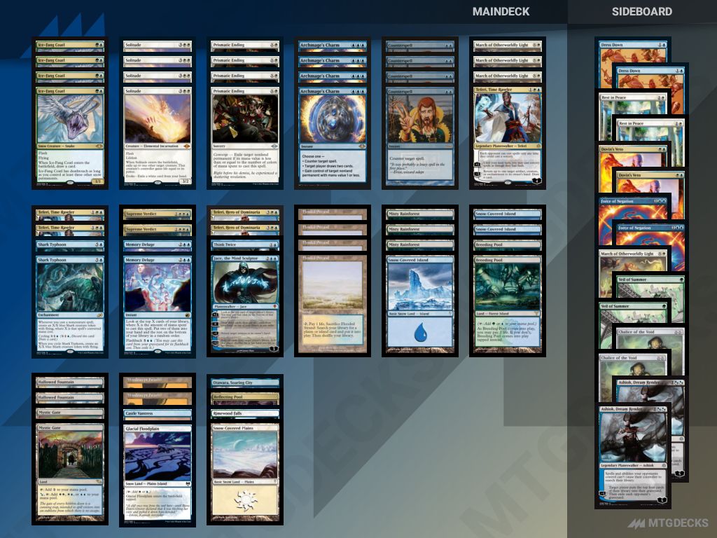 Modern Bant Control deck by Alex Poon • MTG DECKS