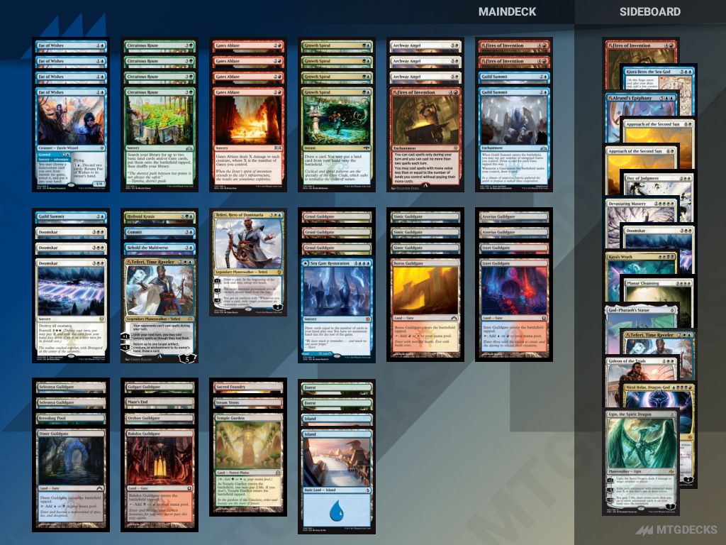 Arena Historic Four-color Fires deck by Tiago De Oliveira • MTG DECKS