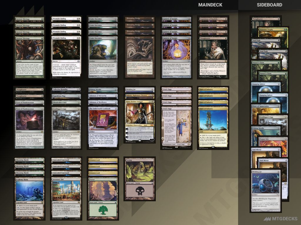 Modern Lantern Control deck by Guillermo Crocetti • MTG DECKS