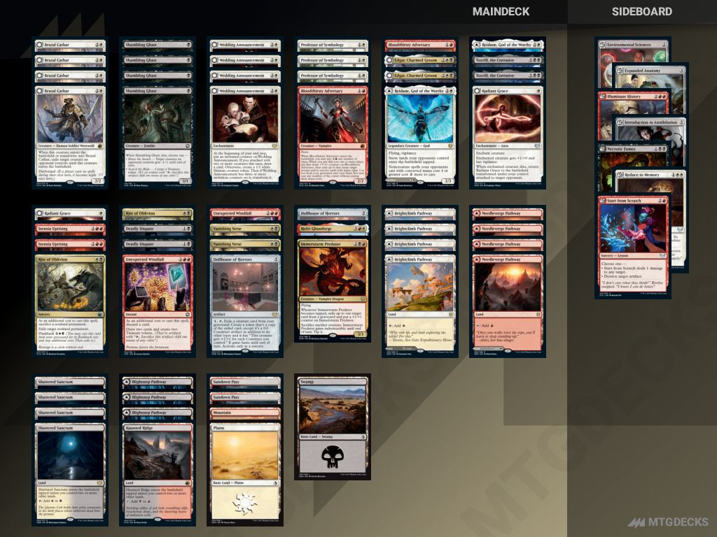 Arena Standard The Newspaper deck by chrisiswhatever • MTG DECKS