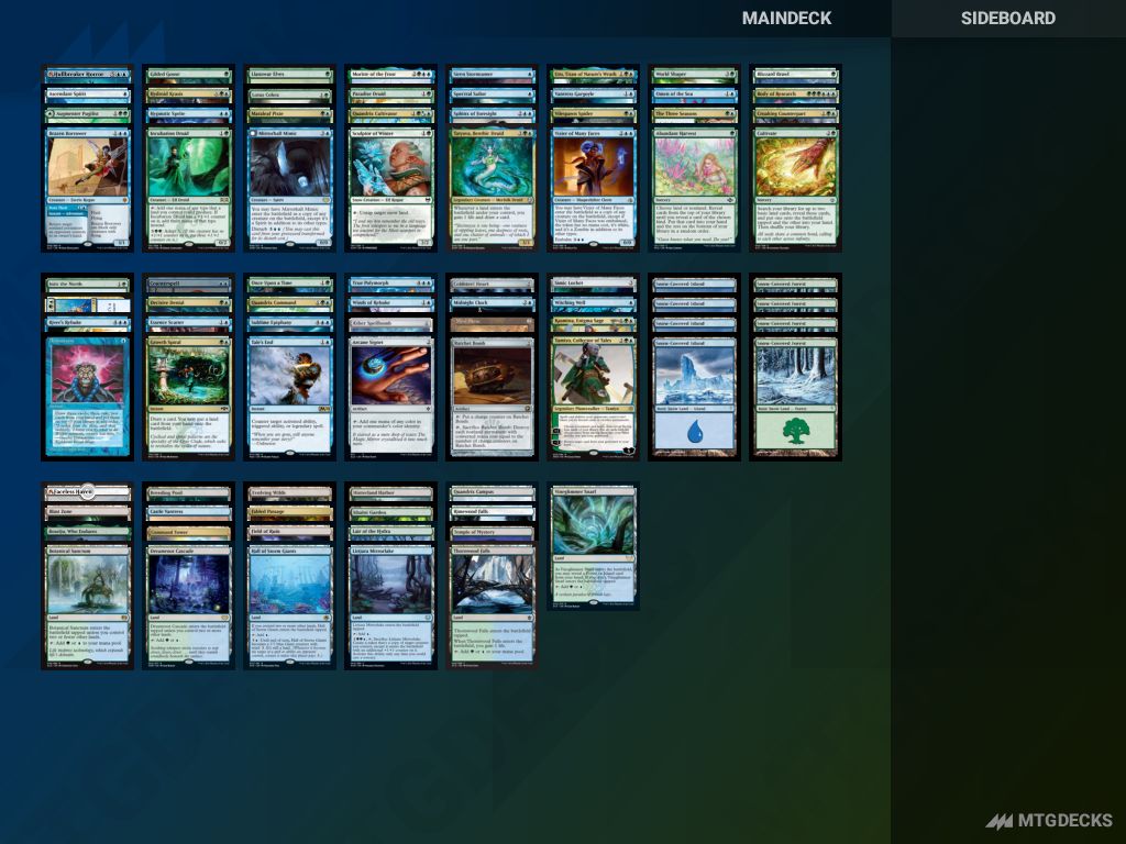 Arena Historic-Brawl Tamiyo, Compleated Sage deck by MTG Arena • MTG DECKS