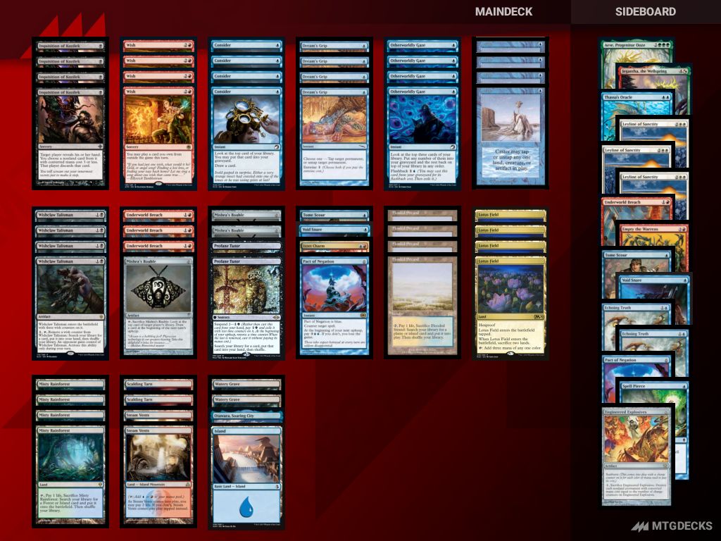 Modern Lotus Breach Combo deck by Alakai • MTG DECKS