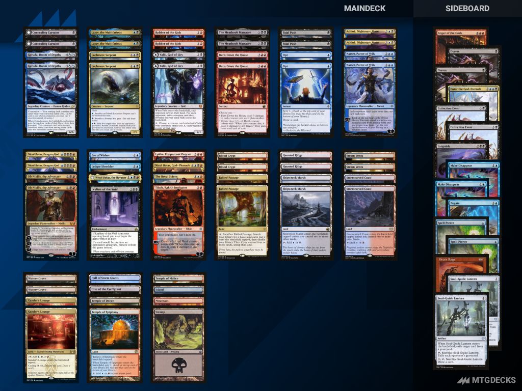 Arena Historic Grixis Gyruda deck by Platinum-Mythic Rank Player • MTG ...