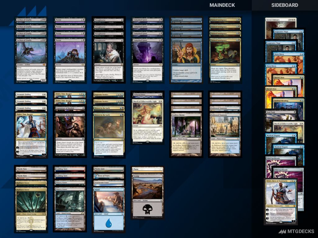 Modern Reanimate deck by Ishimura Mizuki • MTG DECKS