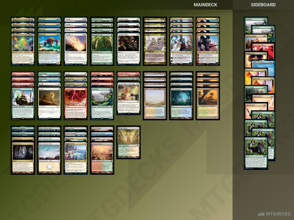Modern Four-color Elementals deck by Anton Stabel • MTG DECKS