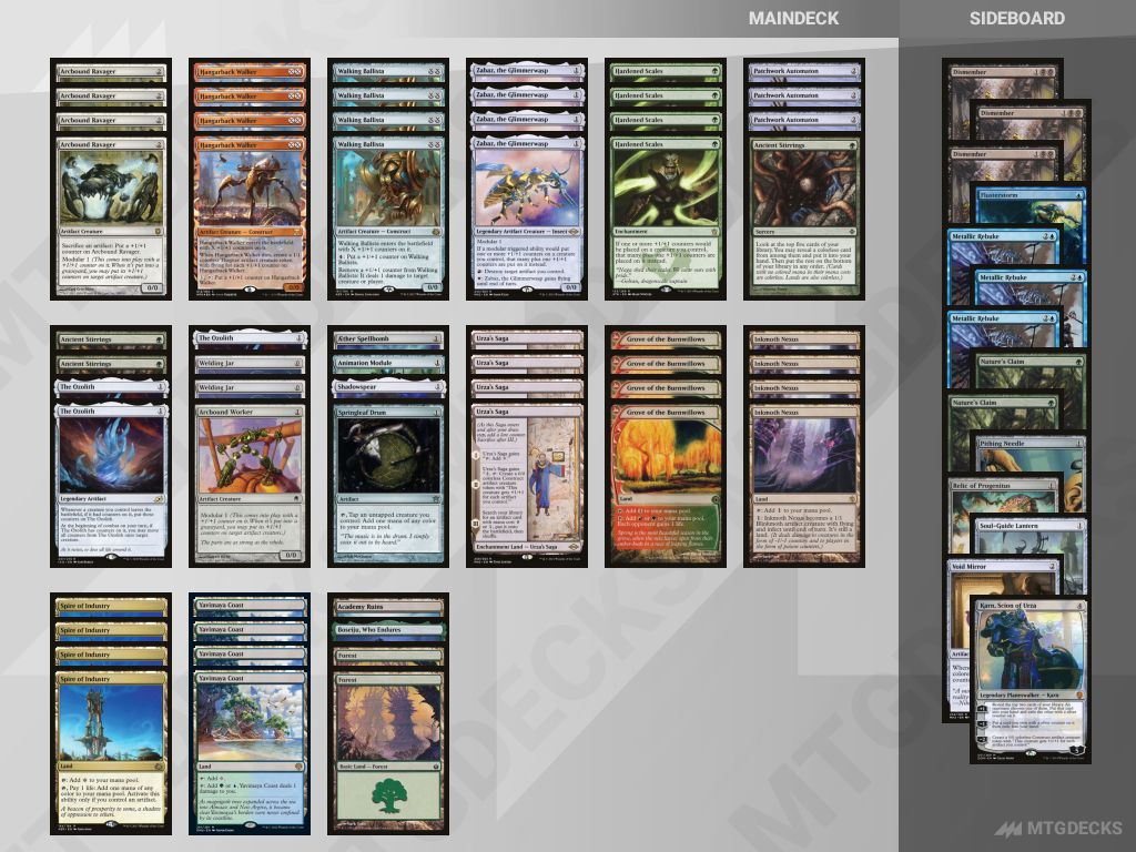 Modern Hardened Scales deck by therf • MTG DECKS