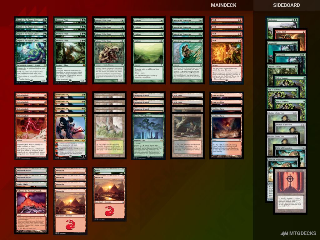Modern Titan Shift deck by Stefan Schütz • MTG DECKS