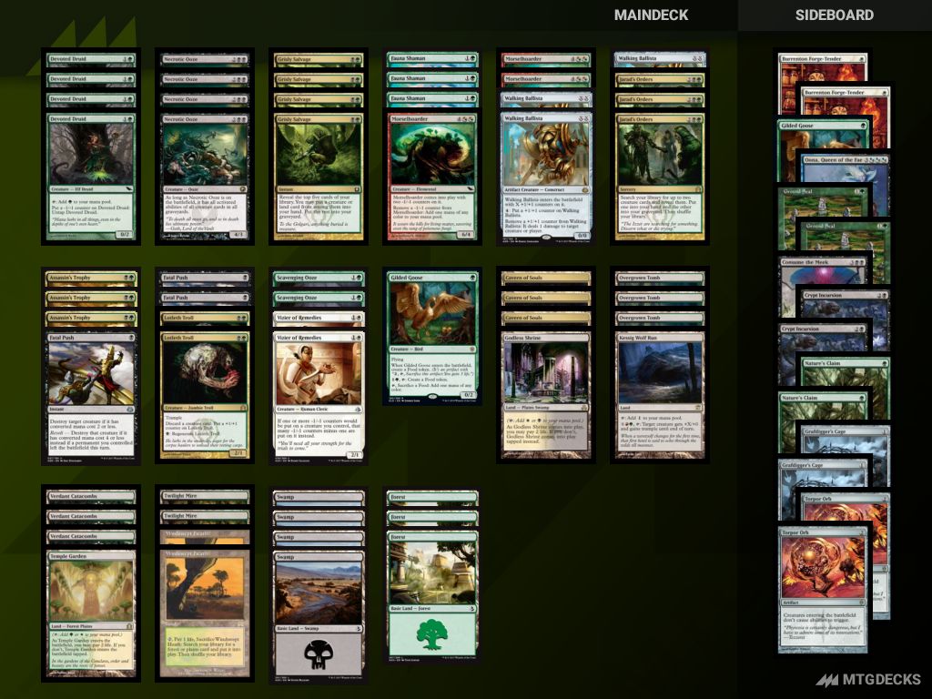 Modern Ooze Combo deck by Minobe Yoshihiro • MTG DECKS