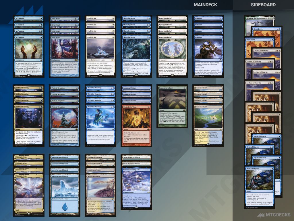 Modern Resurgent Belief Hive Mind deck by kanister_mtg • MTG DECKS
