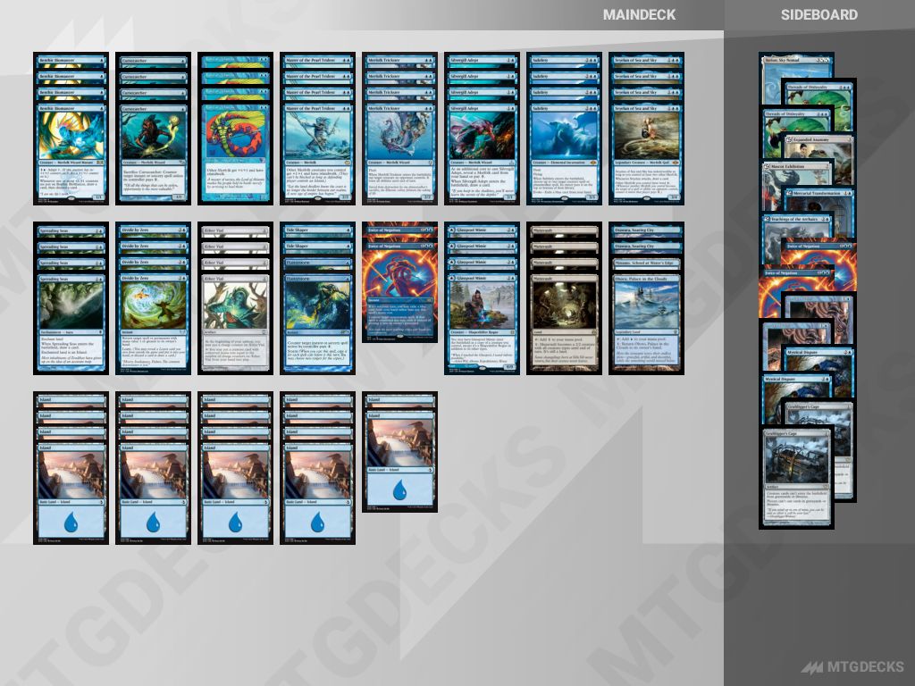 Modern Merfolk deck by Tulio_Jaudy • MTG DECKS