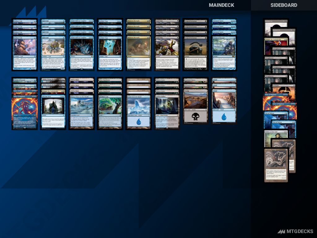 Modern Dimir Mill deck by Cory Comstock • MTG DECKS