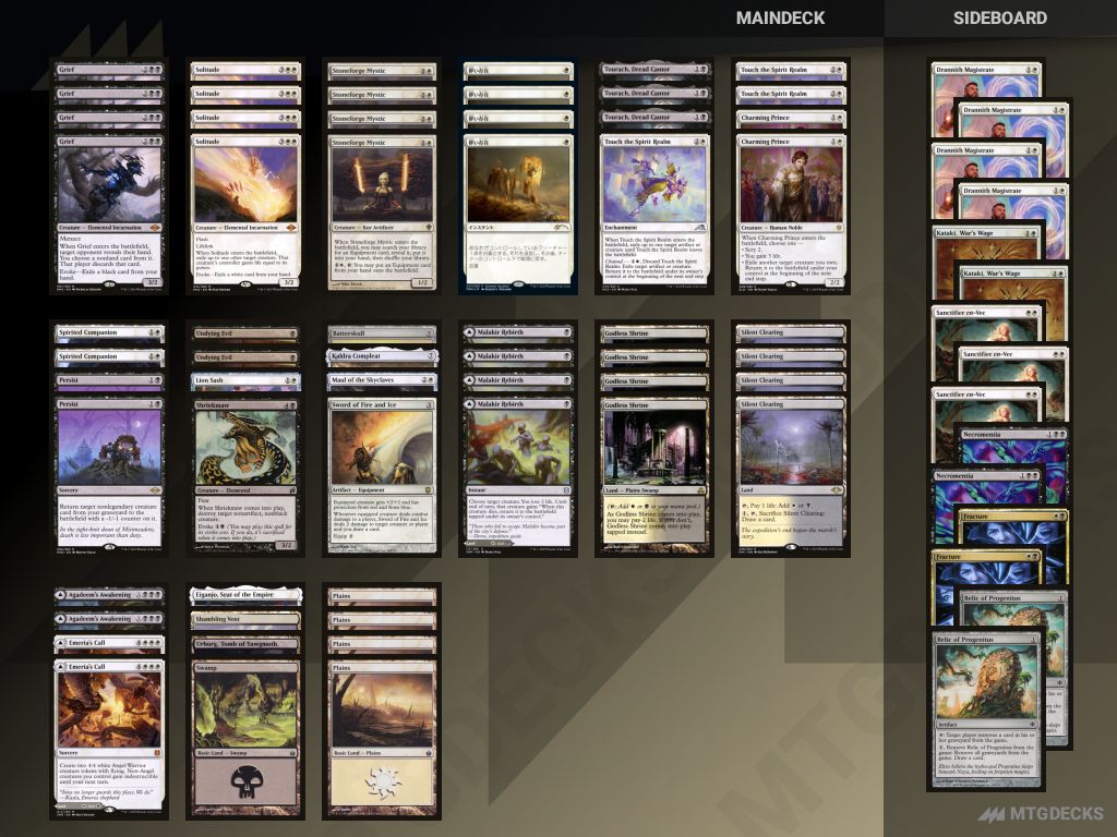 Modern WB Stoneforge deck by Fujii Shinichi • MTG DECKS