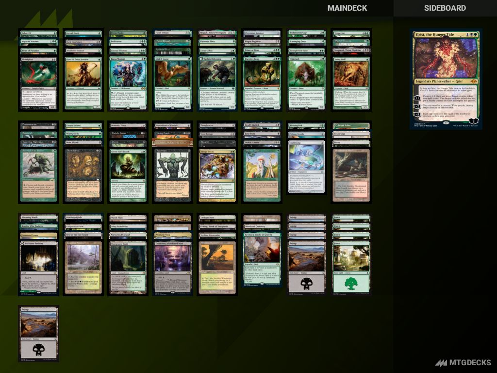 Duel-Commander Grist deck by Manolo Castro • MTG DECKS