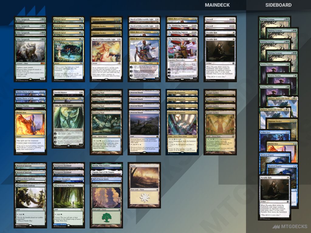 Arena Explorer EXP Bant Control deck by sandoiche • MTG DECKS