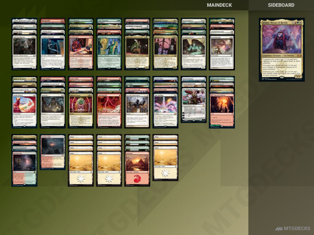 Historic-Brawl Jetmir's Go Wide deck by princess_intell • MTG DECKS