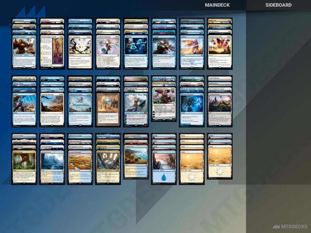 Historic-Brawl Gladiator (EA1): Azorius Control deck by benjamin ...