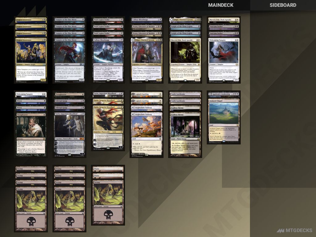 Explorer Vampire Aggro deck by troutmask • MTG DECKS